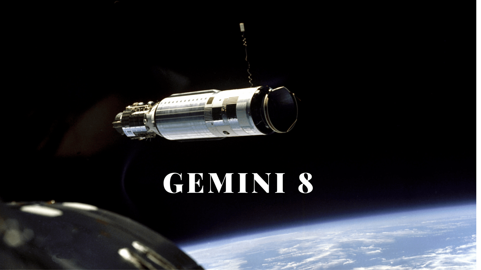 Gemini 8 Spacecraft Docking