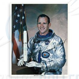 Ed White 8x10 Official Spacesuit Litho