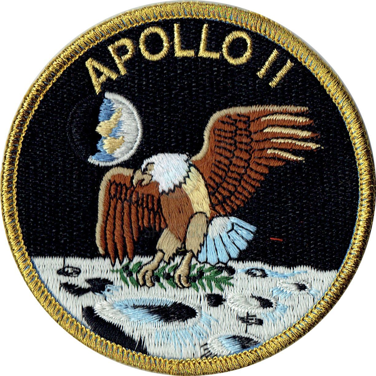 American Flag Nasa Mission Patches