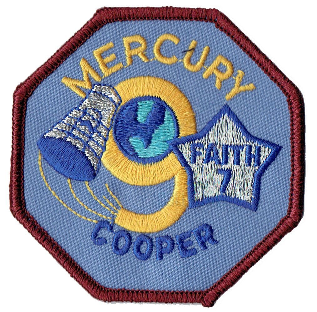 Mercury Nasa Patch 2