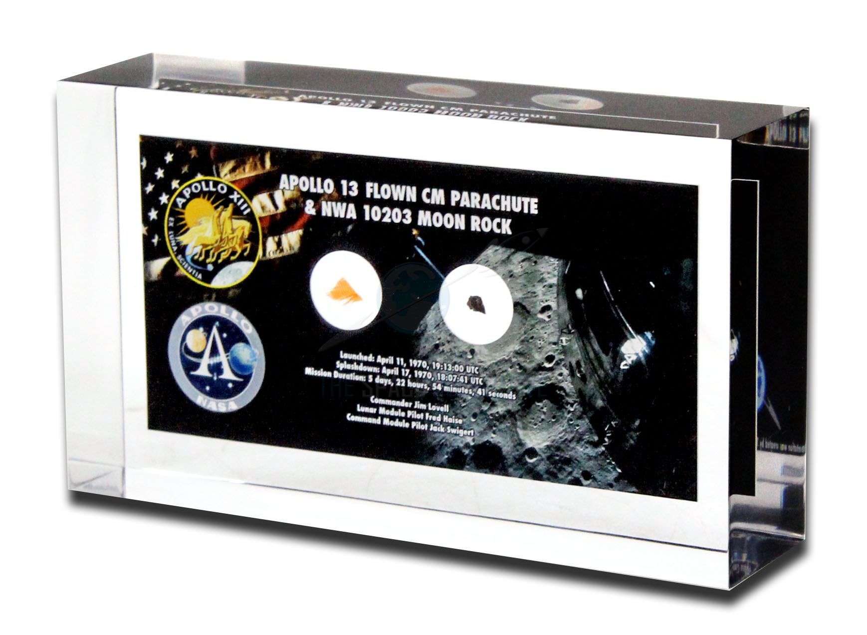 Moon Parachute Landing Module