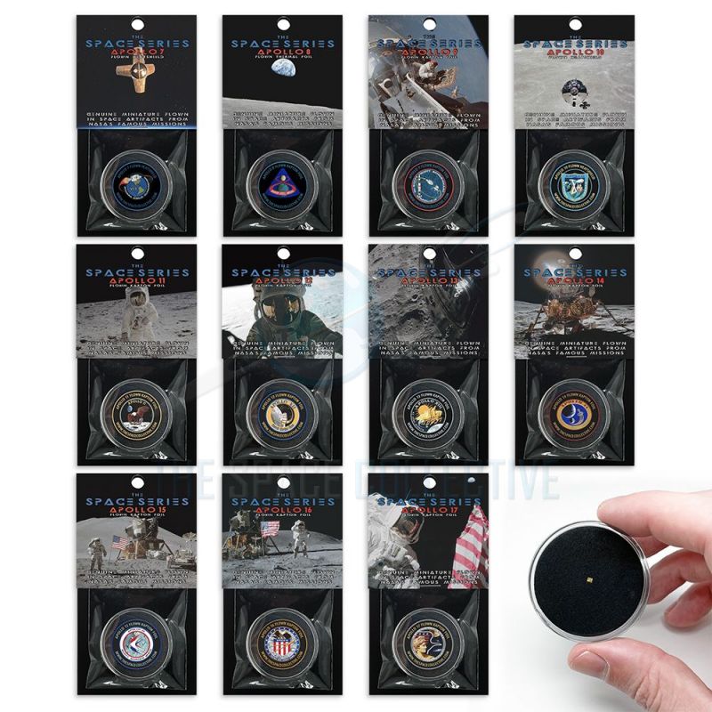 Space Series: Complete Apollo 7 to 17 CM Flown Set