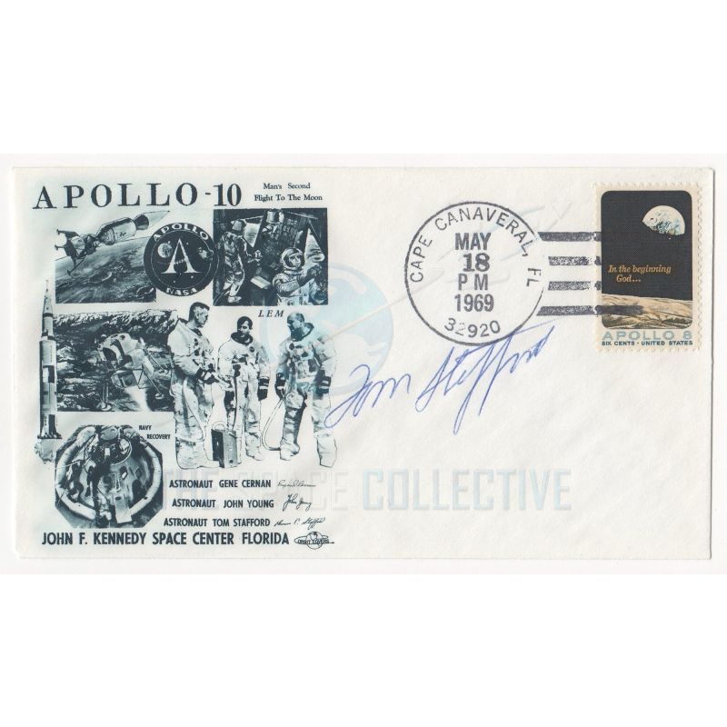 Apollo 10 Signed Second Spaceflight Cover