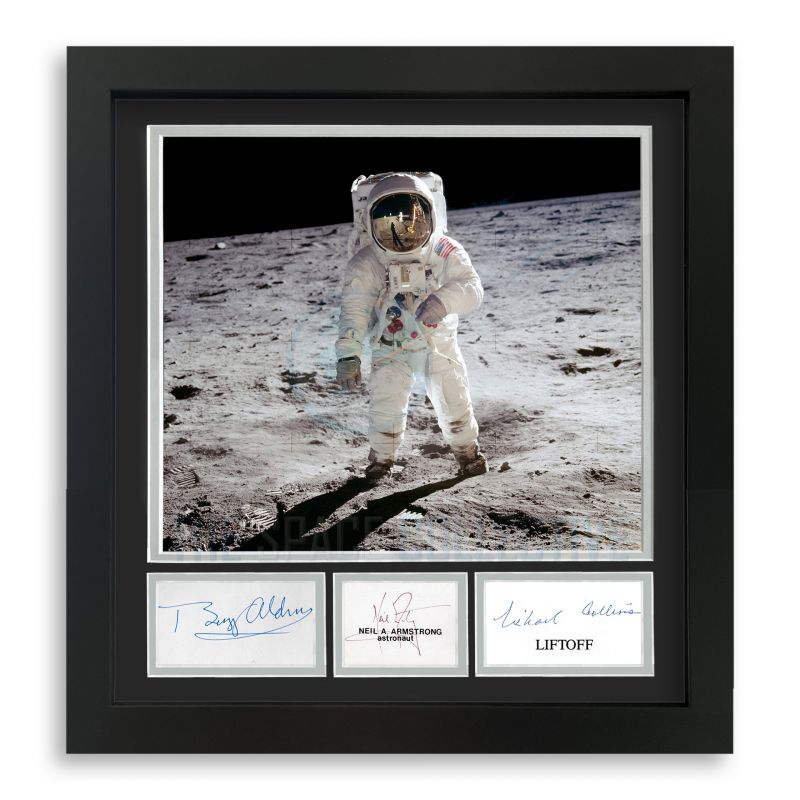 Apollo 11 Crew Signed Card Set