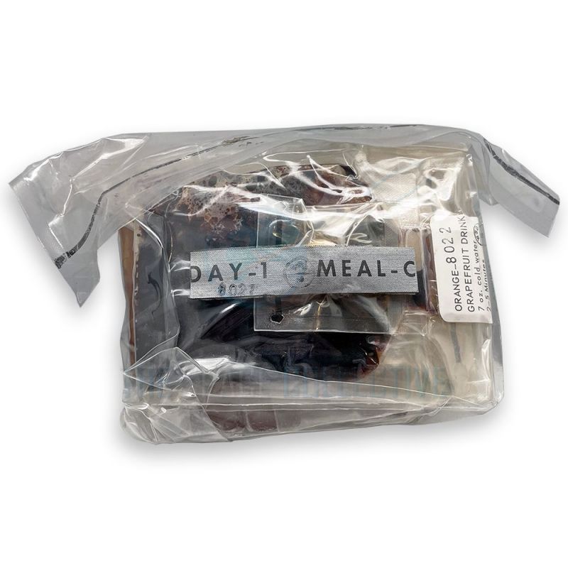 Apollo Day 1 Meal C Space Food Pack