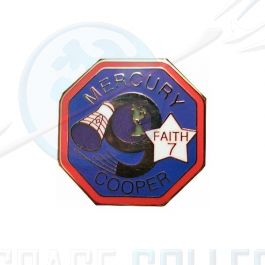 NASA Mercury Faith 7 Pin