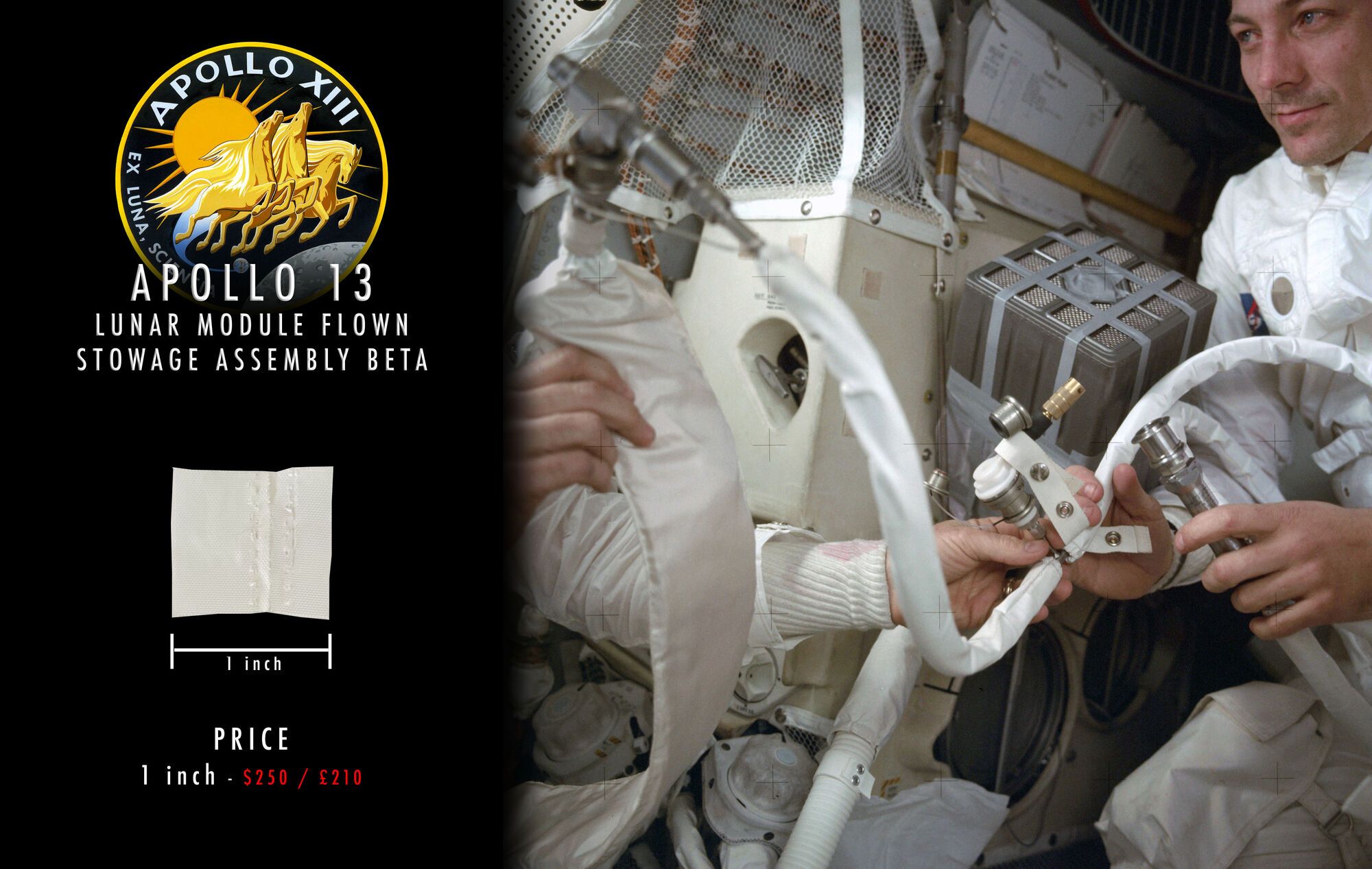 FS: Apollo 13 lunar module flown beta - collectSPACE: Messages