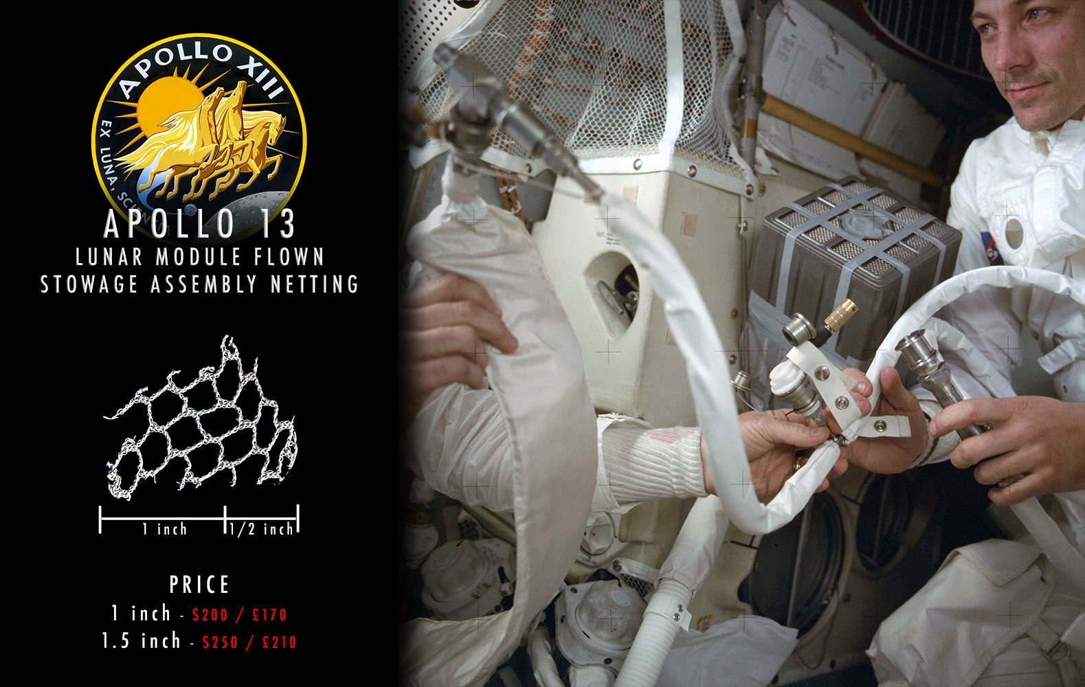 FS: Apollo 13 lunar module flown beta - collectSPACE: Messages